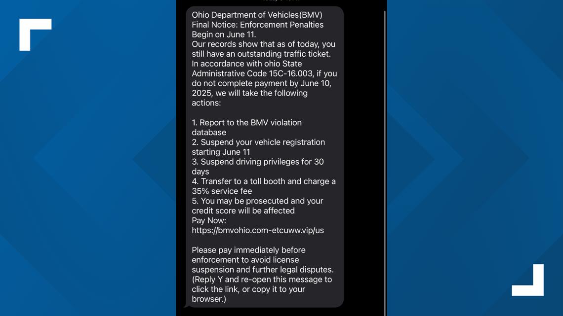 Officials issue warning about traffic ticket text scam claiming to be ...